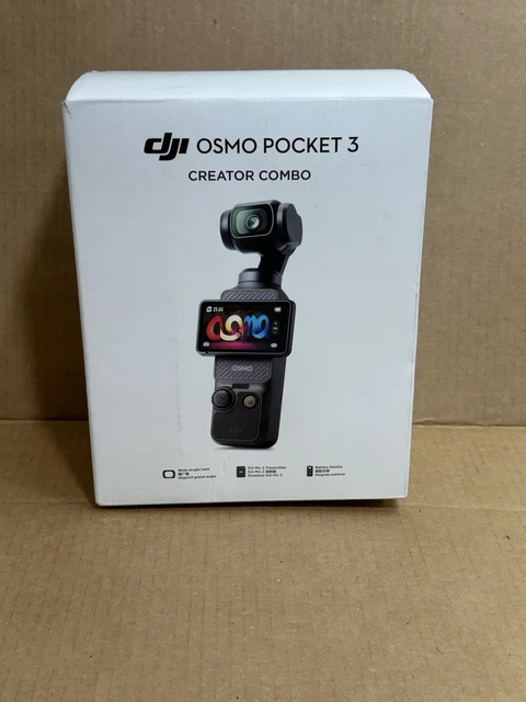 DJI OSMO POCKET 3 Creator Combo Stabilized 4K Handheld Camera $858.91 - PicClick CA