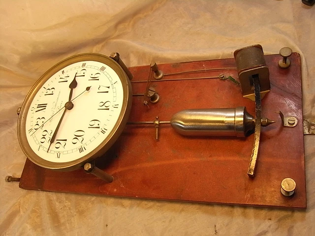 ANCIENNE RARE PENDULE Horloge Art Deco Ateliers Vaucanson Paris ...