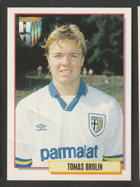 FIGURINA CARD CALCIATORI Merlin 95 1994-95 Parma Brolin EUR 1,00 ...