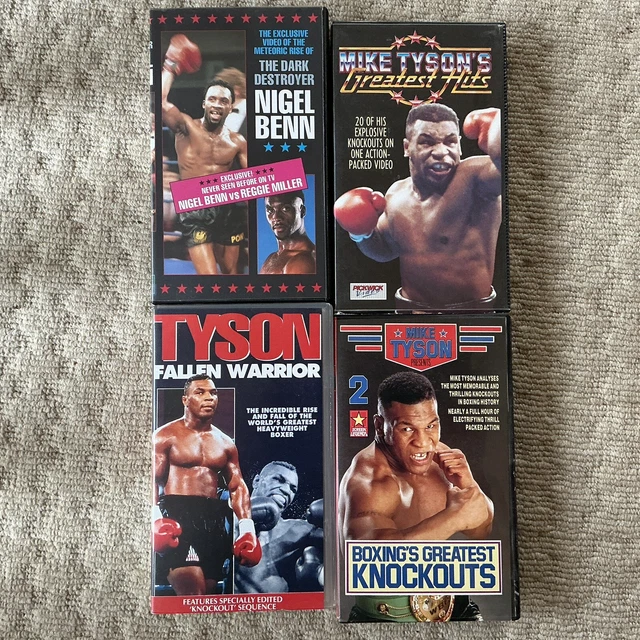 BOXING MIKE TYSON Nigel Benn VHS Video Cassette Bundle Lot £8.98 ...