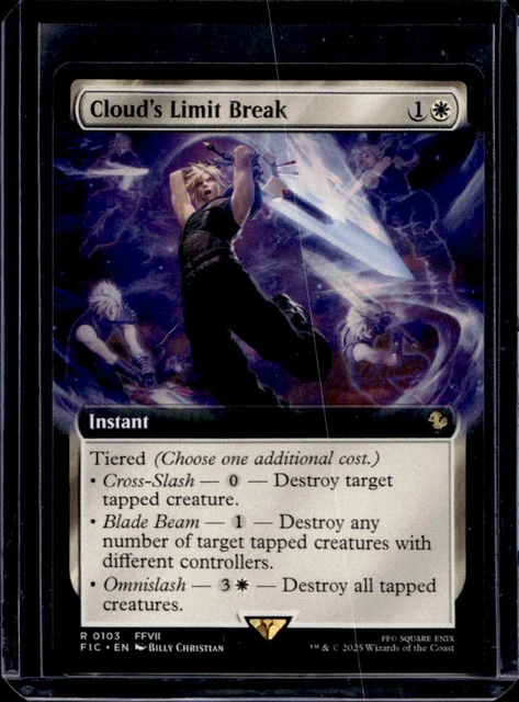 2025 MAGIC FINAL Fantasy Cloud's Limit Break Rare Art Foil #0103 $0.99 ...