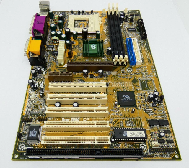 CHAINTECH 6AJA4-C100C VIA Apollo Pro 133A - Socket 370 £66.04 - PicClick UK