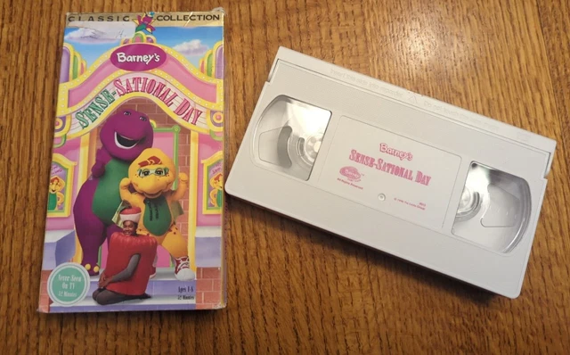 BARNEY VHS - Barneys Sense-Sational Day (VHS, 1997)-Tested £5.68 ...