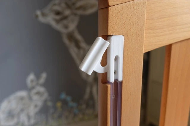 BEDSIDE COT FITTINGS, drop latch / Catch Left & Right, spare parts ...