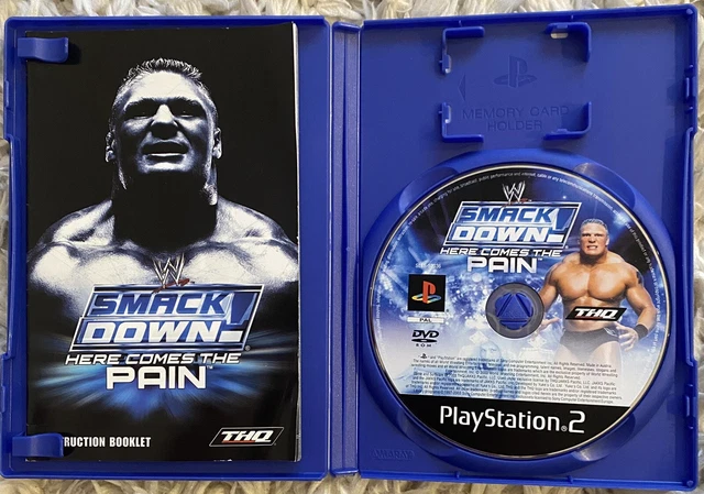 WWE SMACKDOWN!: HERE Comes The Pain - PlayStation 2 PS2 - PAL - 2003 ...