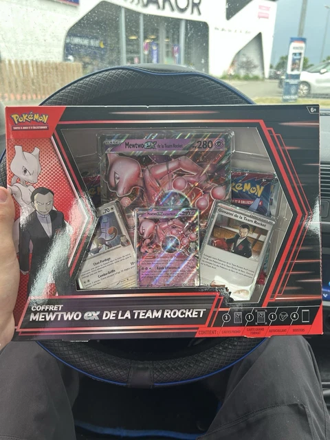 POKÉMON 🇫🇷 COFFRET | Mewtwo EX de la Team Rocket [Scellé] EUR 50,00 ...