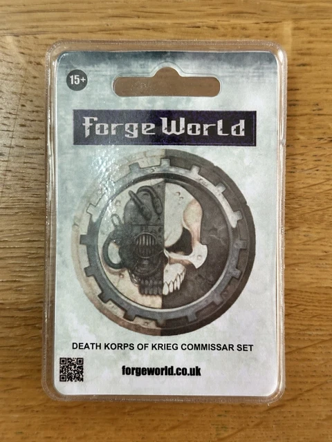 WARHAMMER 40K FORGE World Death Korps Of Krieg Commissar Set EUR 185,00 ...