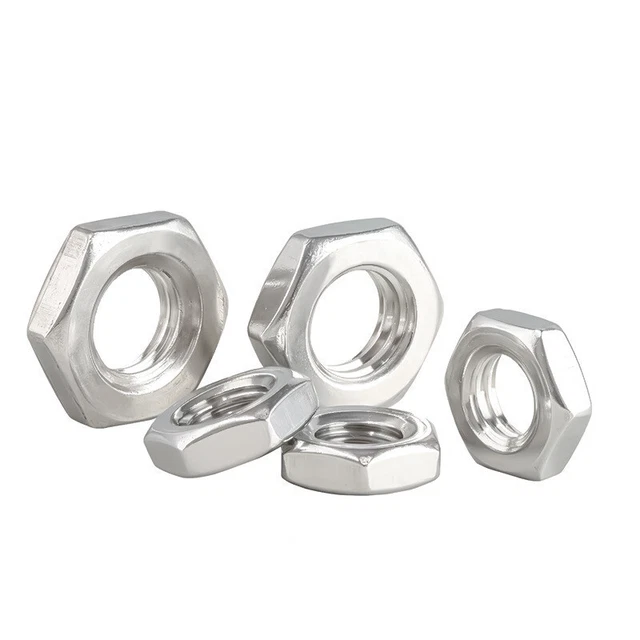 M3 M4 M5 M6 M8 M10 M12 M14 M16 304 Stainless Thin Hex Jam Nuts $8.72 - PicClick AU