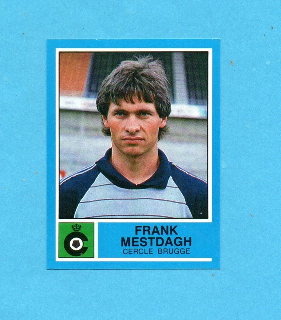 BELGIO-FOOTBALL 87-PANINI-FIGURINA N.109- MESTDAGH -CERCLE BRUGGE-NEW ...