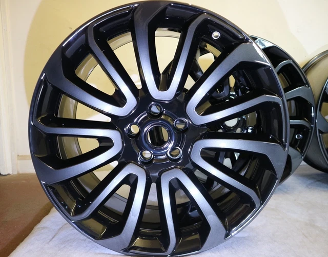 GENUINE RANGE ROVER Vogue L405 Turbine 22" Inch Style 7007 Alloy Wheels ...