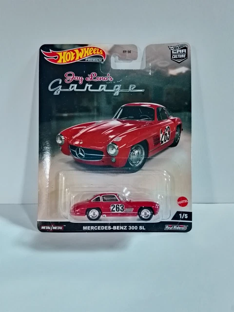 MERCEDES-BENZ 300 SL Hot Wheels Jay Leno's Garage 1/5 Mattel 1:64 EUR 7,99 - PicClick DE