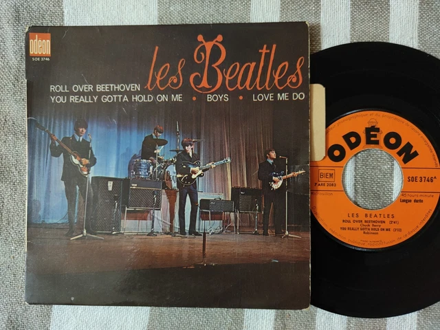 45T EP LES Beatles - Roll Over Beethoven - Odeon Soe 3746 - 1964 + Languette EUR 15,90 - PicClick FR