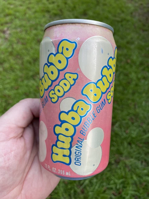 RARE VINTAGE 1980'S Hubba Bubba Original Bubble Gum Soda Can Sealed ...