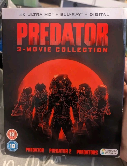 PREDATOR TRILOGY 3-MOVIE Collection [18] 4K UHD Box Set Very Good ...