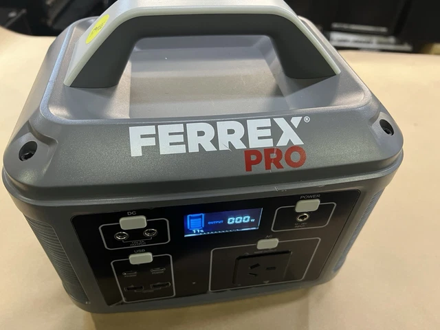FERREX PRO PORTABLE Power Station P600F1 409.6Wh - Used $330.00 ...