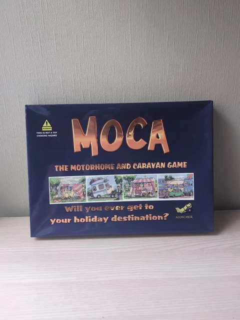 MOCA: THE MOTORHOME And Caravan Board Game by Armcher 100% Complete £14 ...