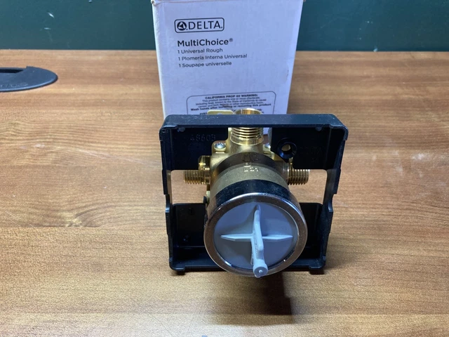 DELTA MULTICHOICE UNIVERSAL VALVE BODY ROUGH-IN KIT High-Flow (RP ...