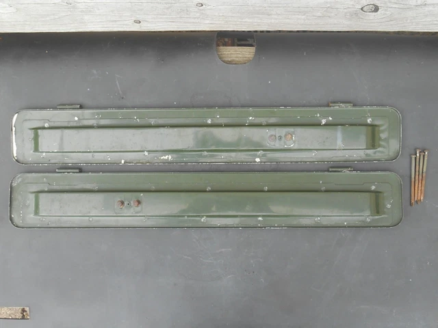 LAND ROVER SERIES Vent Flaps with Hinge Pins £14.00 - PicClick UK