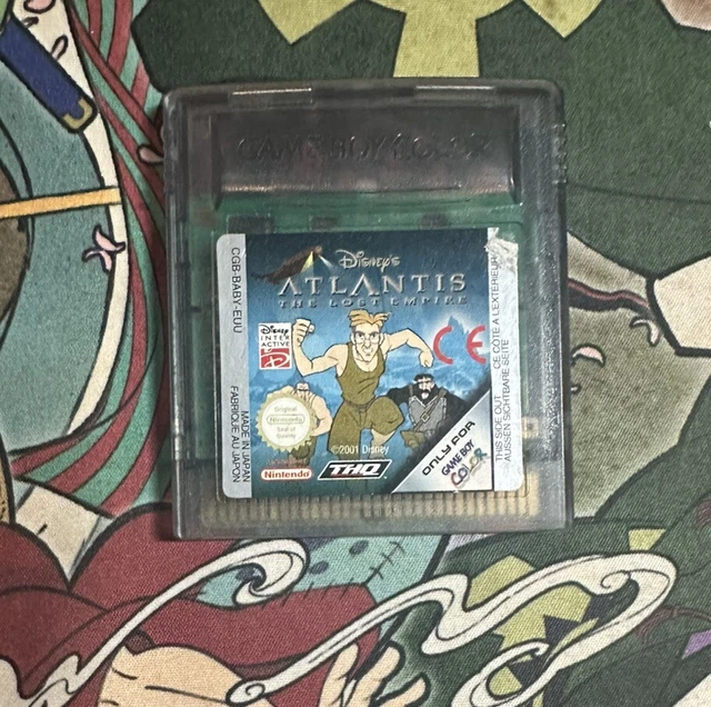 ORIGINAL: NINTENDO GAMEBOY Disney's Atlantis the lost Empire Game Boy ...