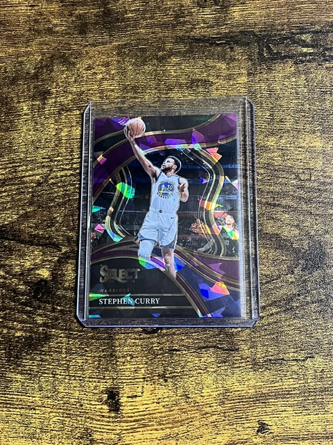 STEPHEN CURRY 2023-24 Panini Select Viola Crackizzato Courtside/99 ...