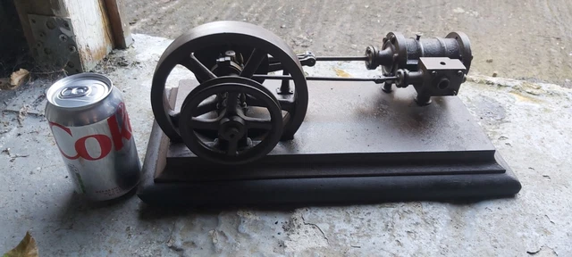 VINTAGE MODEL STEAM Horizontal Mill Engine Large Scale £350.00 ...