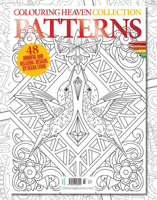 COLOURING HEAVEN COLLECTION Issue 37 Patterns - 48 Exclusive Designs ...