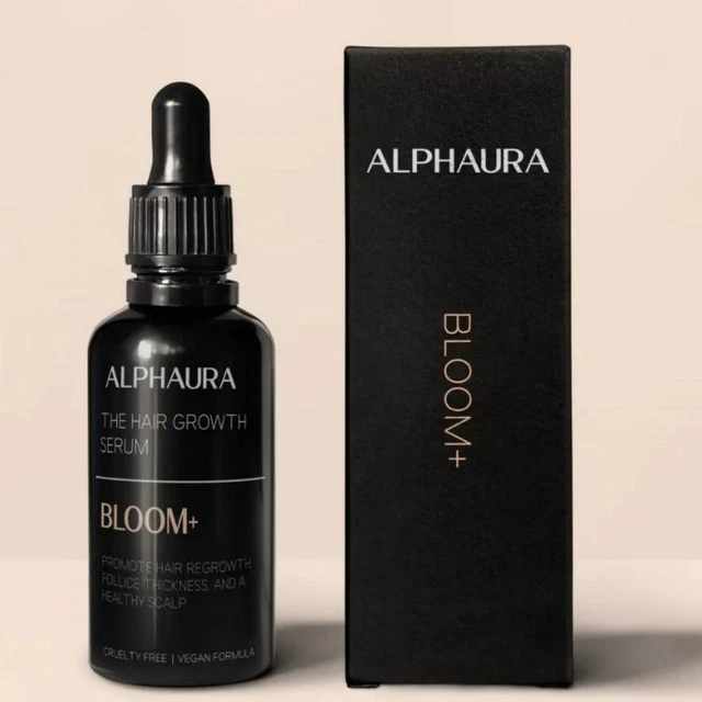 HAIR ESSENCE ALPHAURA BLOOM+ Hair Growth Serum A Hair Growth Serum New ...