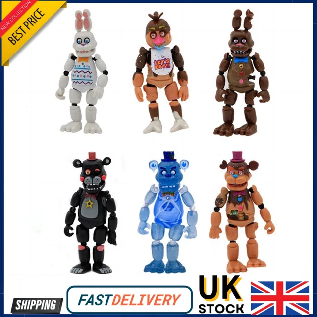FIVE NIGHTS AT Freddys | Chocolate | Freddy's Action Figures Toys Set ...