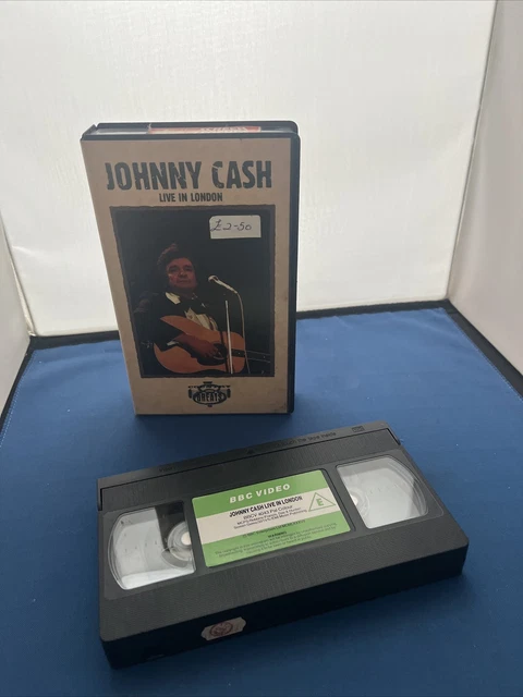 JOHNNY CASH LIVE in London VHS - filmed at Wembley Arena 1981 - BBC ...