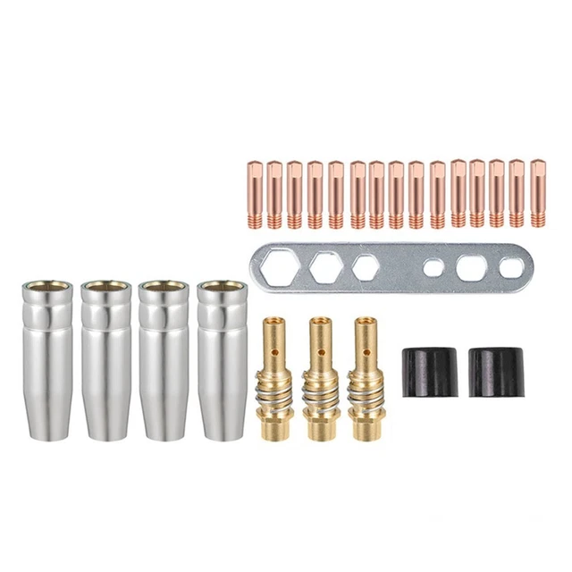25PCS GAS WELDING Machine Accessories Set for Efficient Welding ...