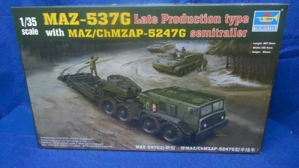 415 00212 TRUMPETER 1/35 Russia Maz-537G Late Model 1350/100B2 EUR 166 ...