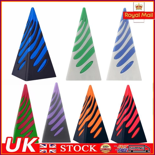 PASS THROUGH PYRAMID Fidget Toy 3D Printed Spiral Cone Toy for Kids and ...