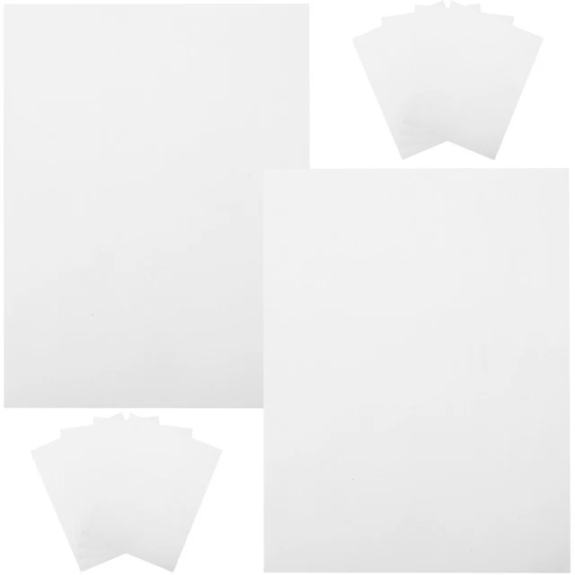 10 SHEETS ADHESIVE Sticker Double Sided Sticker Paper No Traces ...