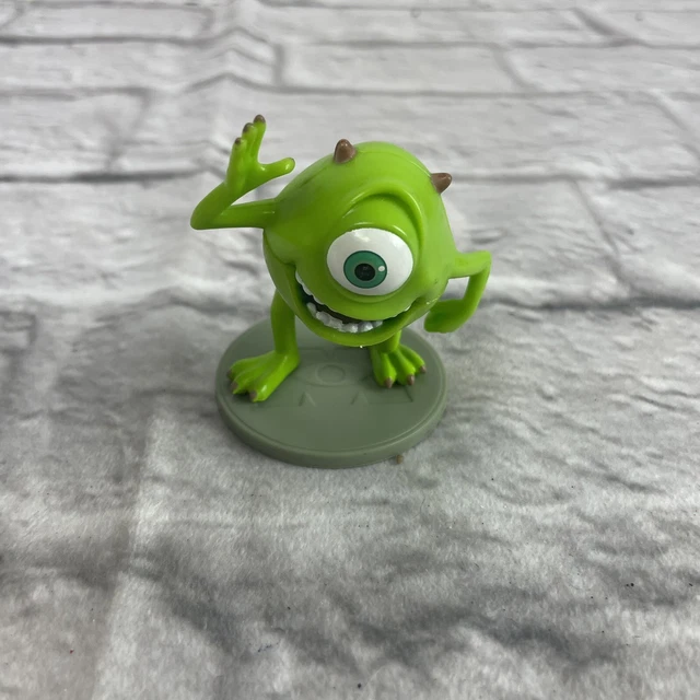 MIKE WAZOWSKI MONSTERS Inc. PVC Cake Topper Disney Store Figure Pixar ...