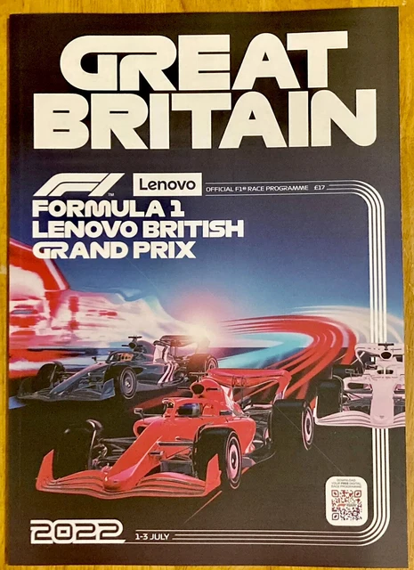 2022 SILVERSTONE BRITISH Formula 1 Grand Prix Programme - Brand New £4. ...
