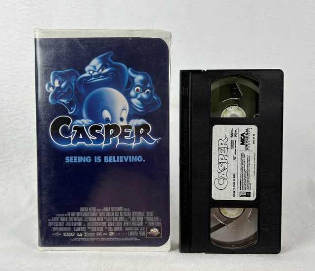 CASPER (VHS, 1995, Clamshell) Christina Ricci EUR 1,14 - PicClick FR