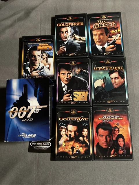 007 JAMES BOND Special Edition Dvd Collection 7 Pierce, Connery EUR 21 ...