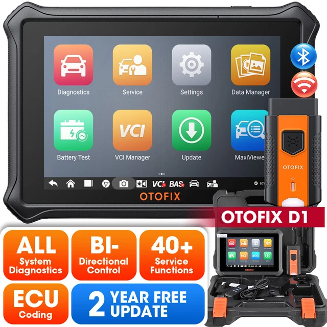 OTOFIX D1 OBD2 Diagnosis Coche Escaner Bluetooth Completo Sistema ...