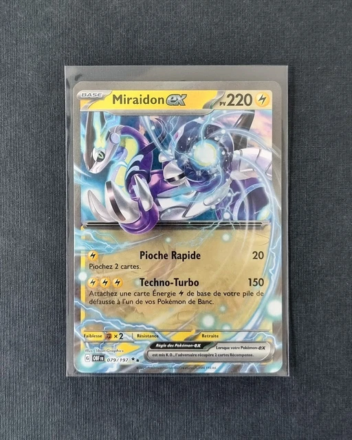 CARTE POKÉMON MIRAIDON 079/197 Flammes Obsidiennes EV03 EUR 5,40 ...
