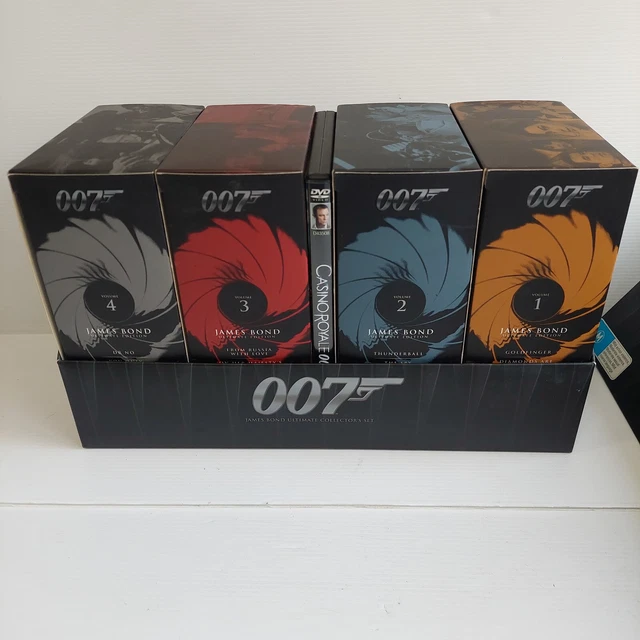 007 JAMES BOND Ultimate Collector's Set DVD Region 4 21 DVD Box Set $69.95 - PicClick AU