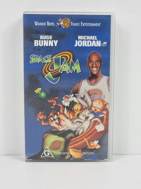 SPACE JAM (VHS, 1997) Looney Tunes VHS Video Tape Michael Jordan - PAL ...