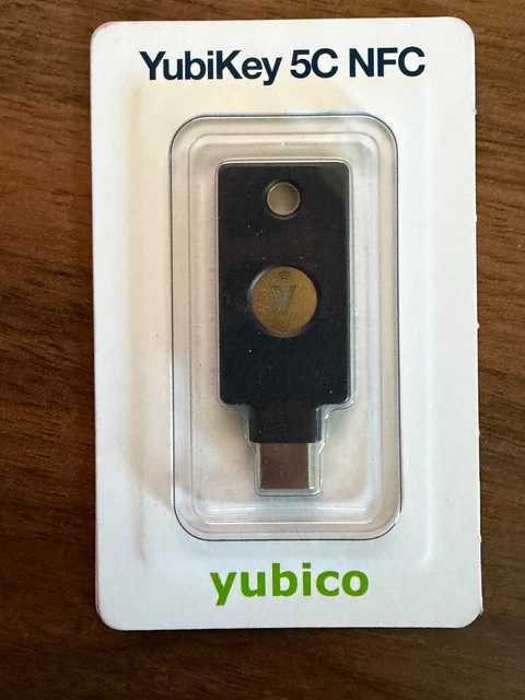 YUBICO YUBIKEY 5C NFC USB-C Security Key with NFC Support $68.59 ...
