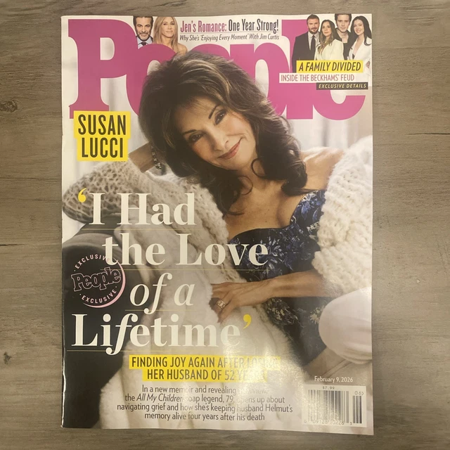 PEOPLE MAGAZINE FEBRUARY 9, 2026 Susan Lucci 'I Had The Love Of A ...