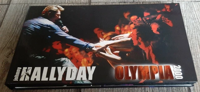JOHNNY HALLYDAY LONG box, collector -Cds neufs + livret-Olympia 2000 ...