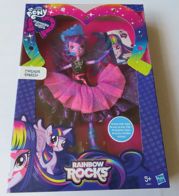 MY LITTLE PONY - Equestria Girls - Rainbow Rocks - Twilight Sparkle Doll £36.99 - PicClick UK