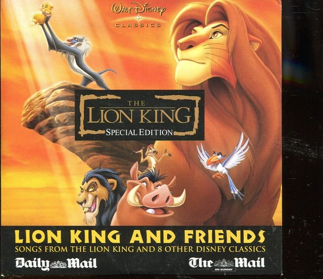 THE LION KING And Friends - Newspaper CD £2.28 - PicClick UK