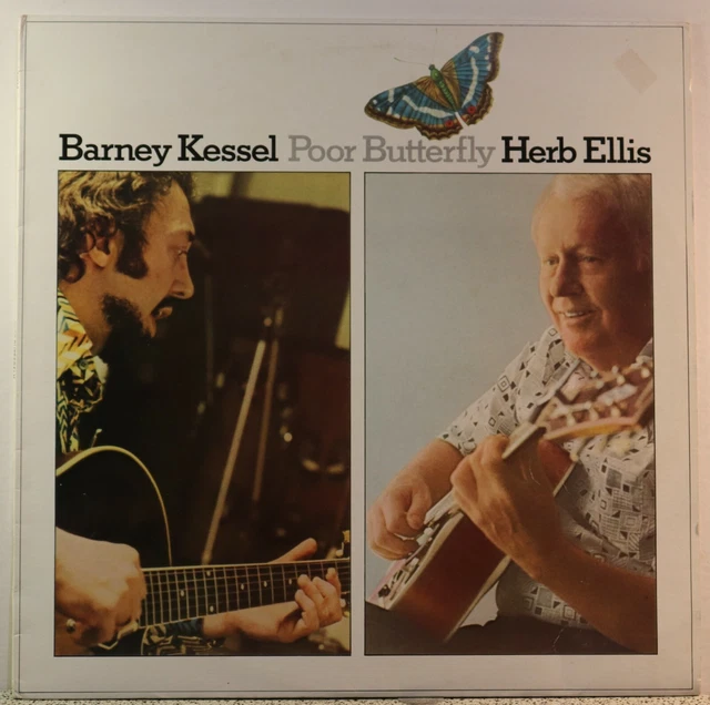 BARNEY KESSEL / Herb Ellis "Poor Butterfly" Aussie press 1977 ...