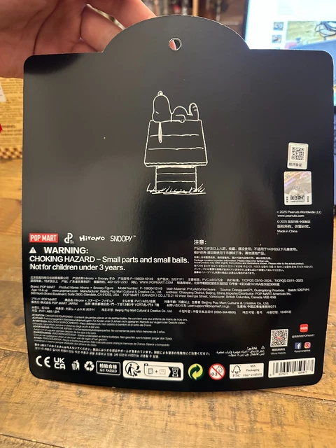 POPMART HIRONO X Peanuts Snoopy Collectible Figure [New, Sealed ...