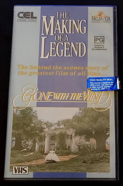 THE MAKING OF A Legend - Gone With The Wind - VHS - CEL - MGM/UA $8.99 ...