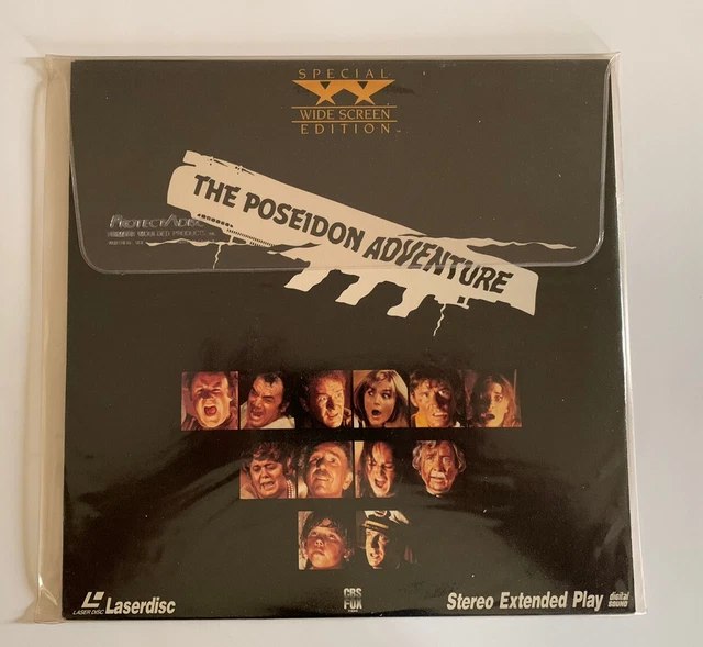 *THE POSEIDON ADVENTURE, Gene Hackman, Laser Disc Movie - EXCELLENT ...